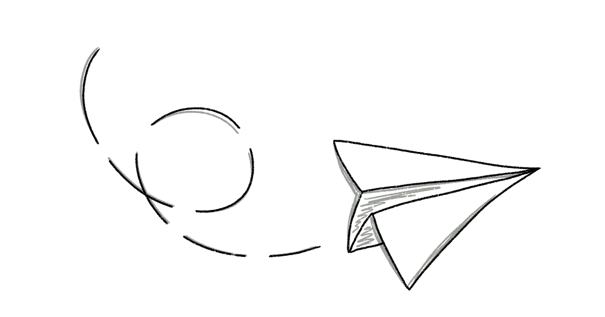 Paper Airplane Hand Drawn Files Home – Paper Airplane Hand-Drawn Files