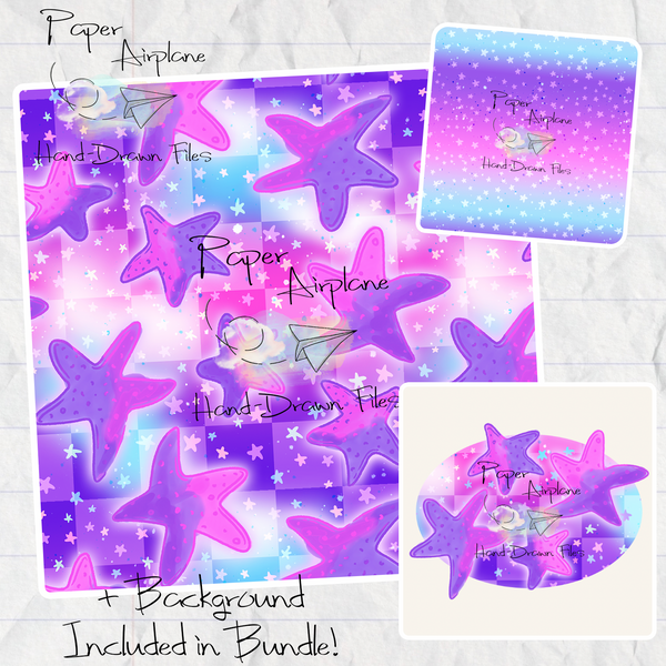 Starfish (Girl Power) – Paper Airplane Hand-Drawn Files
