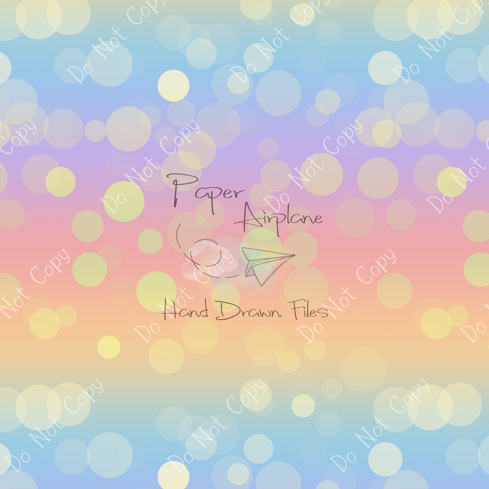 Fireflies – Paper Airplane Hand-Drawn Files